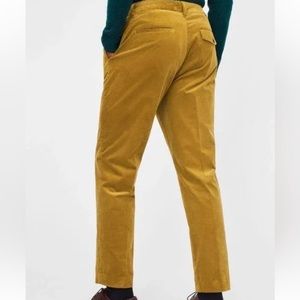 Bonobos | Pants | Bonobos Pleated Stretch Corduroy Trousers Mustard ...